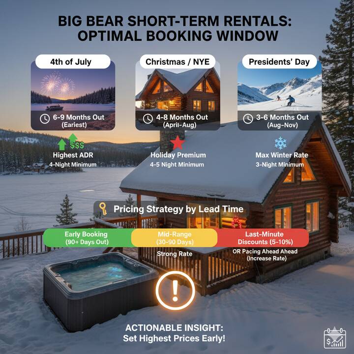 Short Term RentalS: 📅 Optimal Booking Window for Max R
