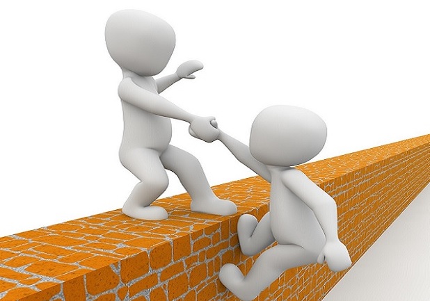 Help someone else, help yourself.