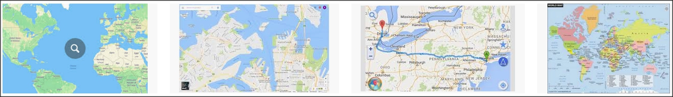 Maps are good and further Visual aids can reduce confus