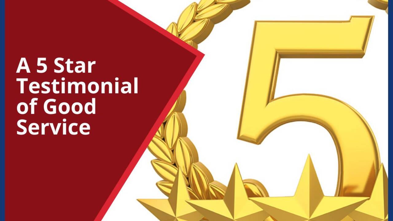 A 5 Star Testimonial from a Satisfied Connecticut Clien