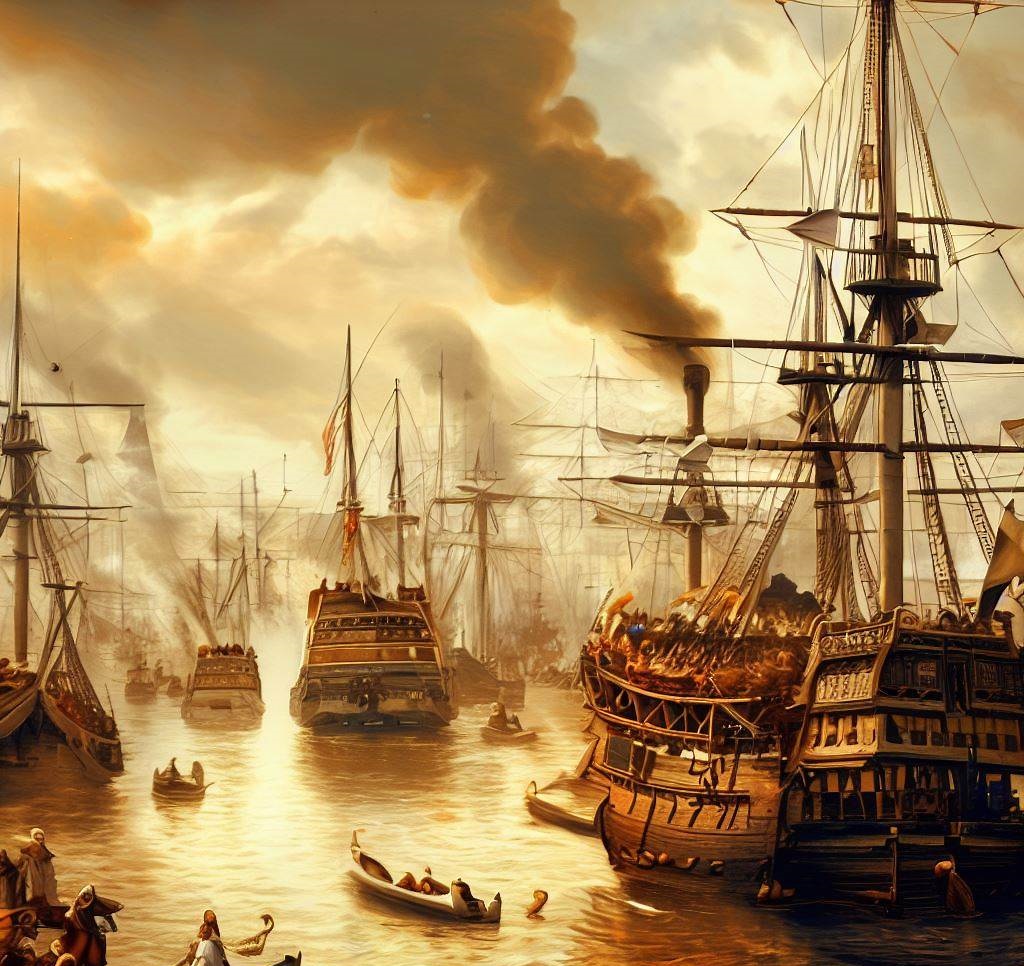 The Tea Party Ships Brig Beaver and the Eleanor