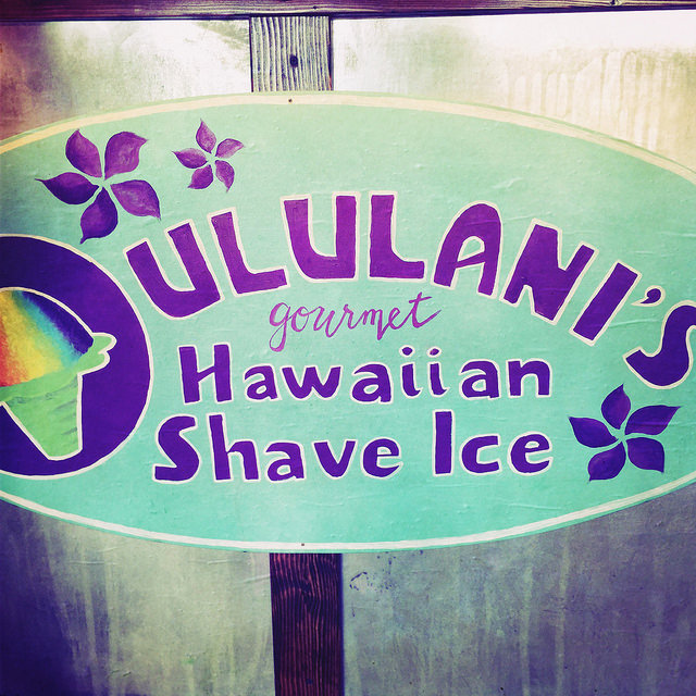 Ululani's Shave Ice in Paia Maui