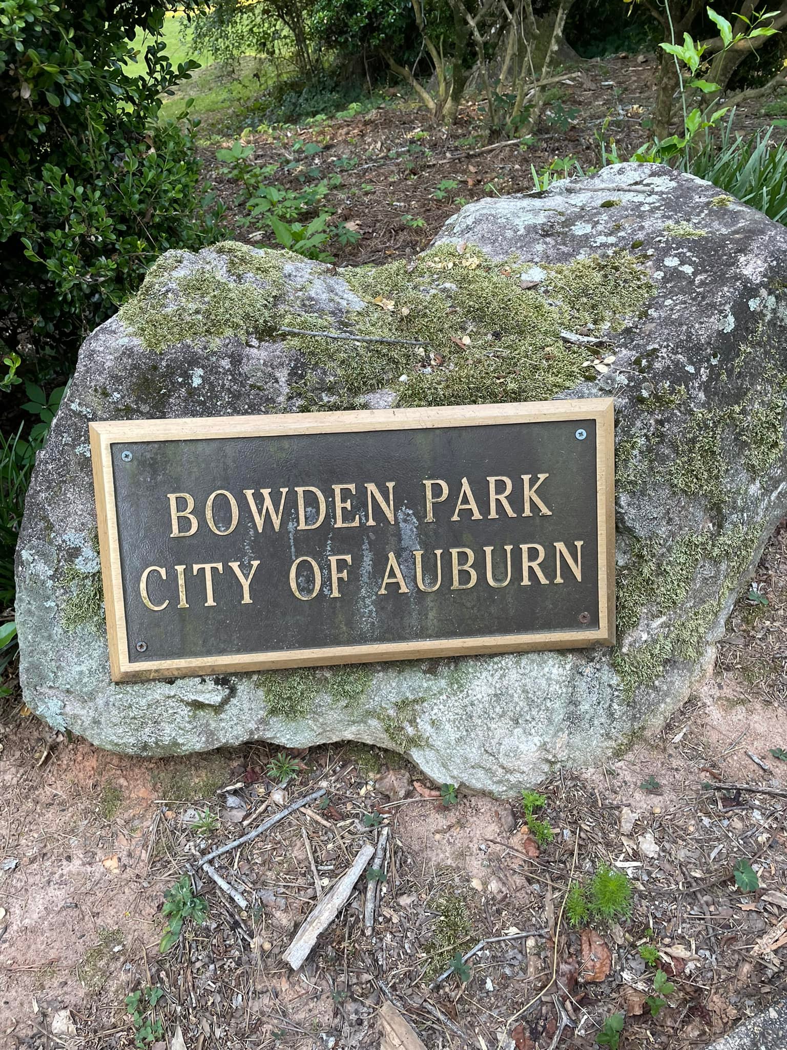 Bowden Park in Auburn, AL
