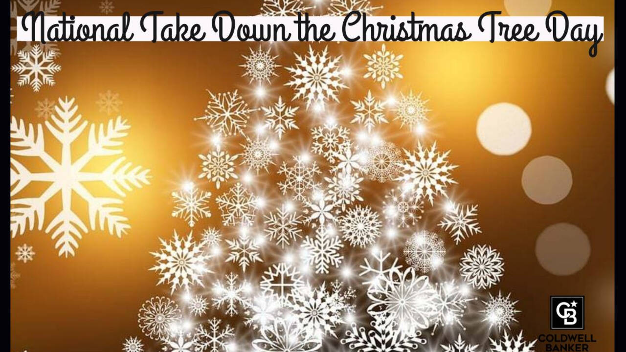 National Take Down the Christmas Tree Day
