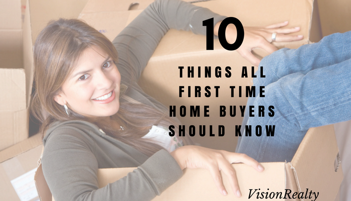10 Things All First Time Buyers Should Know