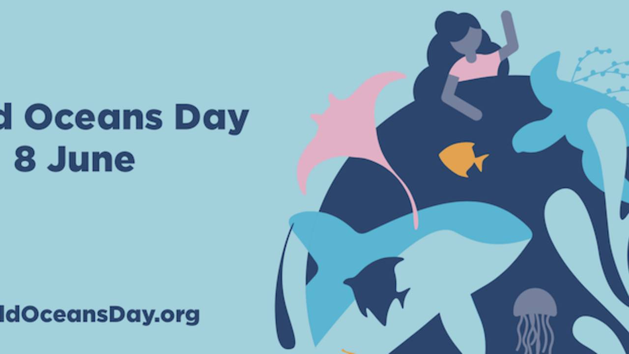 June 8 World Oceans Day, Care for and Celebrate Oceans