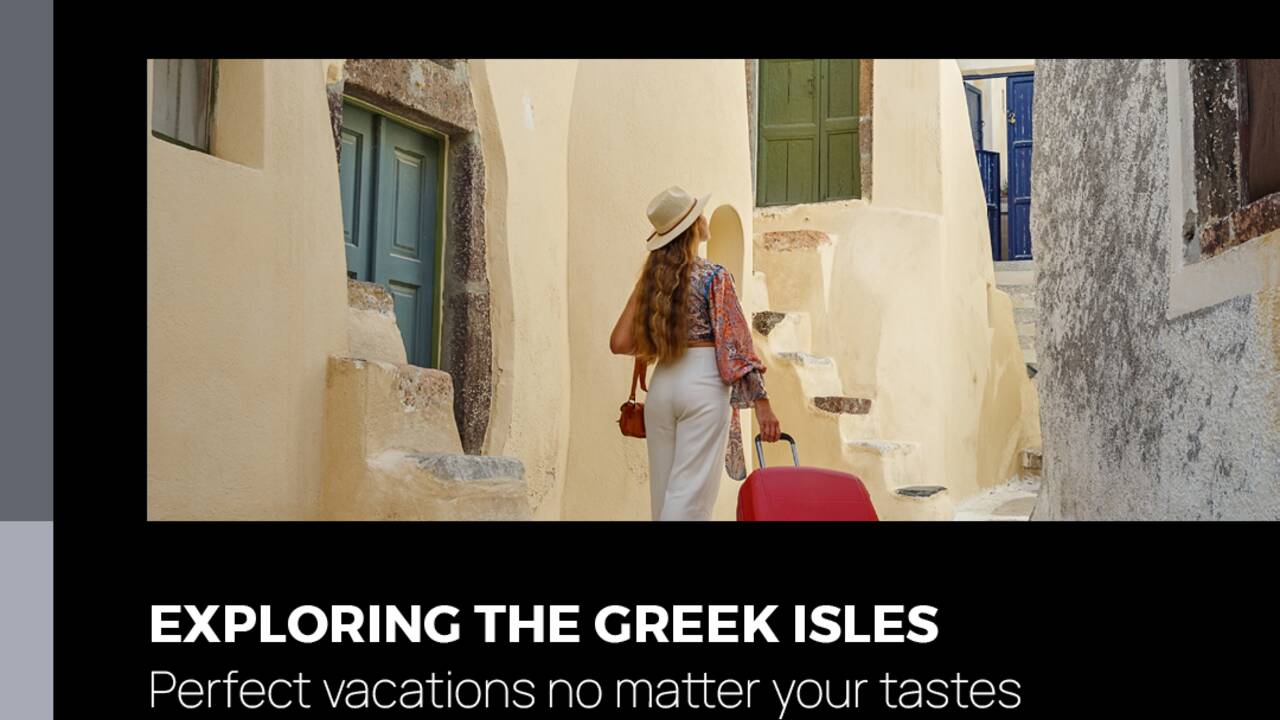 EXPLORING THE GREEK ISLES