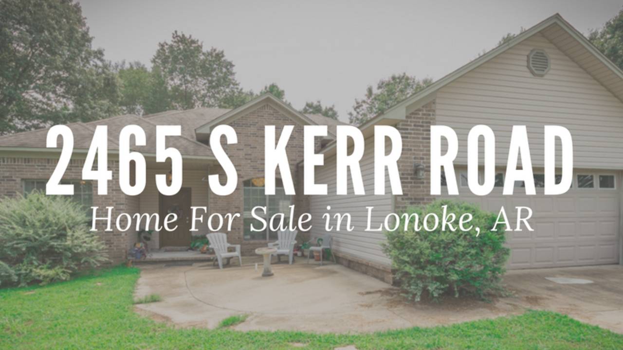 2465 S Kerr Rd. Lonoke, AR Home For Sale
