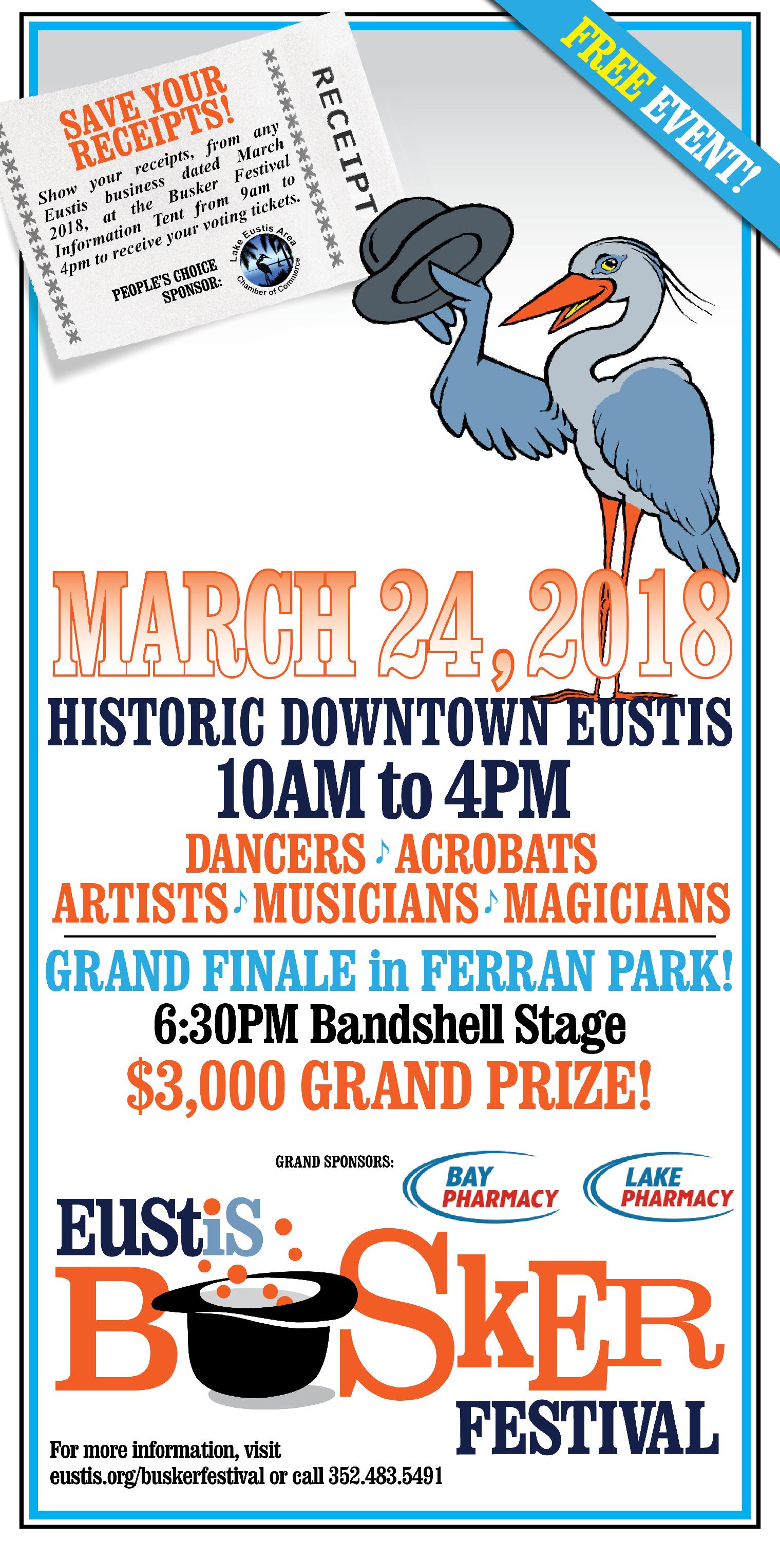 Eustis, FL Busker Festival a fun free event to enjoy th