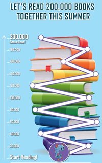 Let's Read 200,000 Books Together, June 1 - July 31!