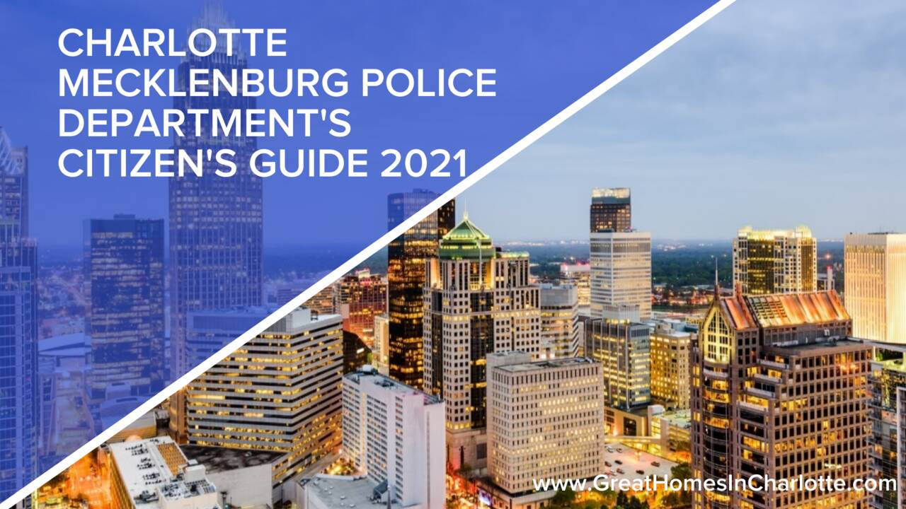 2021 CMPD Charlottte-Mecklenburg Citizen's Guide