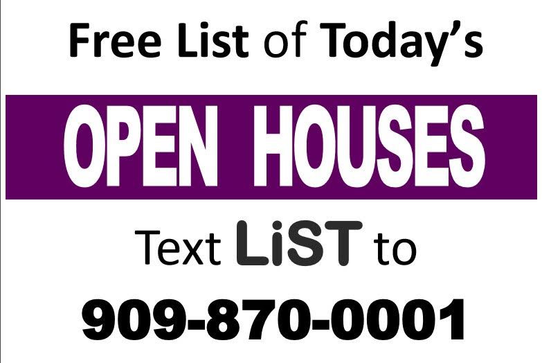 Open Houses Alert