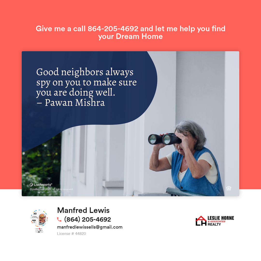 good neighbors always spy