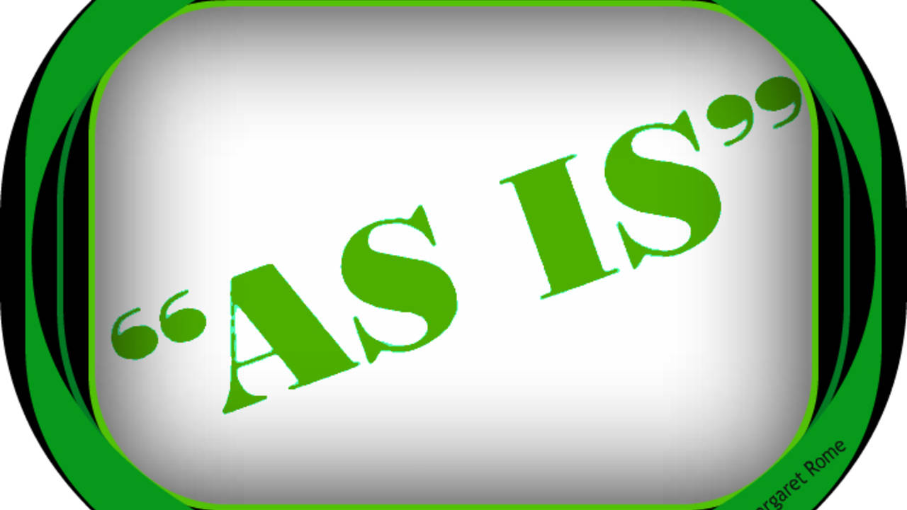 Can You Sell A House " As Is"