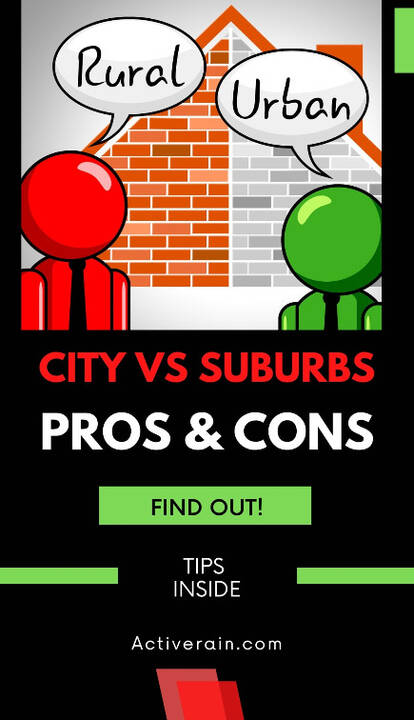 Difference Between City Living vs. Suburbs