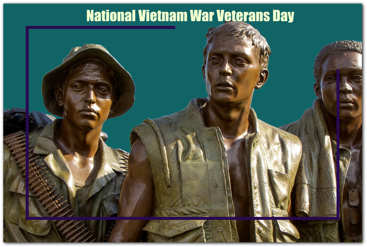 National Vietnam War Veterans Day is March 29