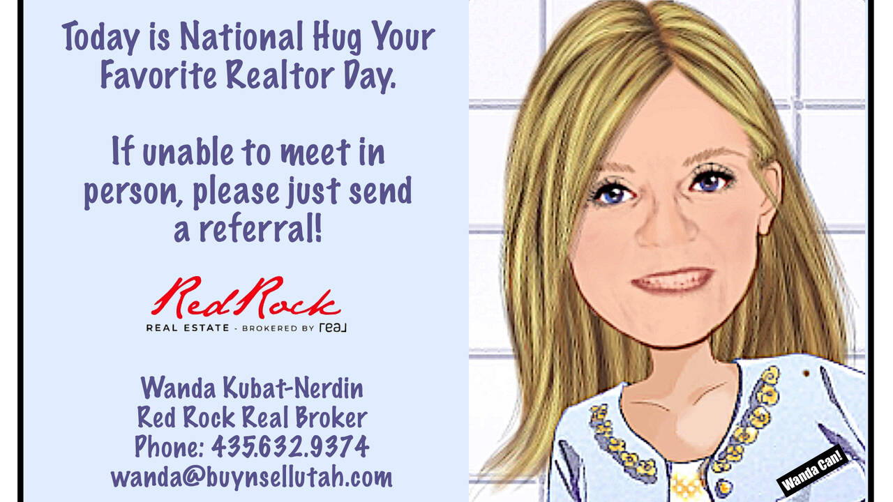 Today is HUG Your Favorite Realtor Day!