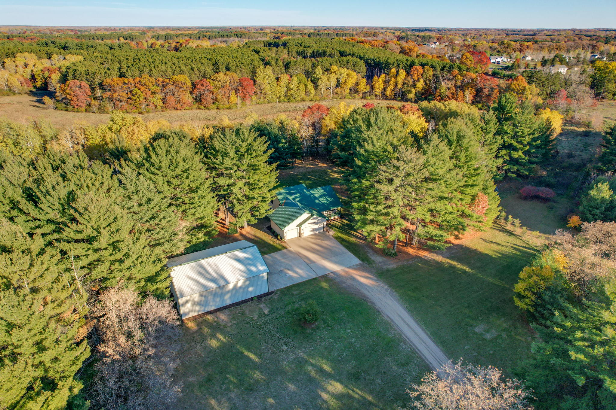 Secluded 10 acres with a pond