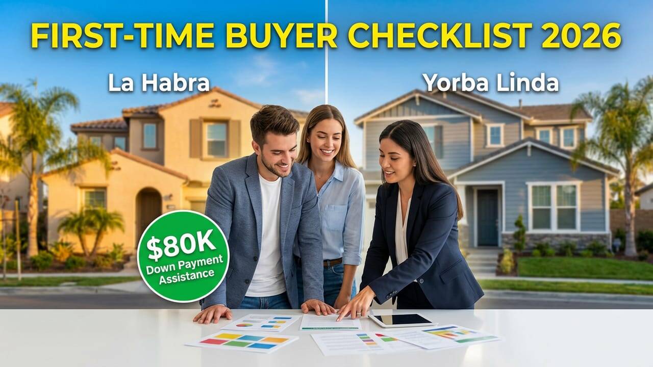 First-Time Buyer Checklist 2026: Orange County Guide