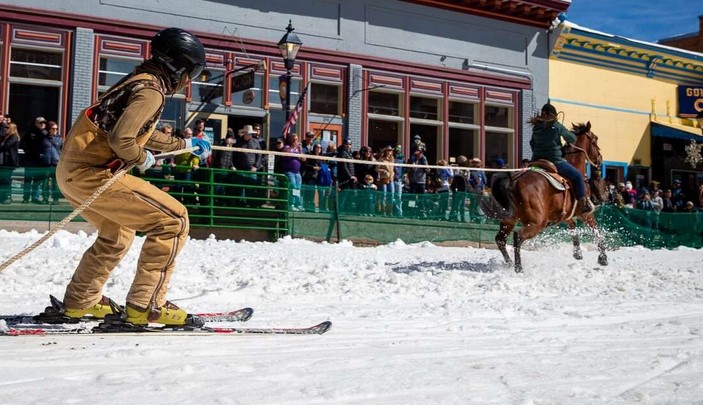 Horses & Skiing - Only in Colorado
