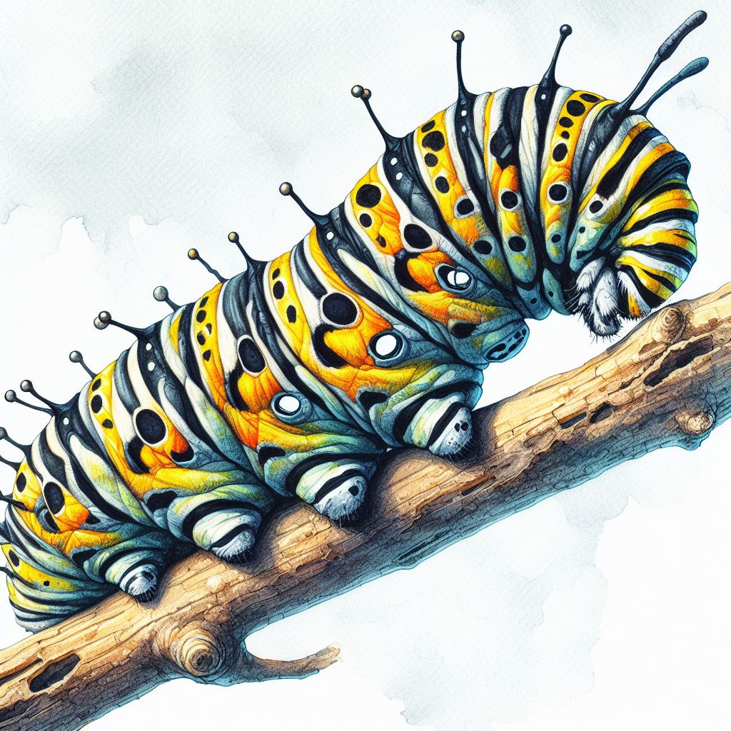 How Monarch Caterpillars Breathe Through Holes