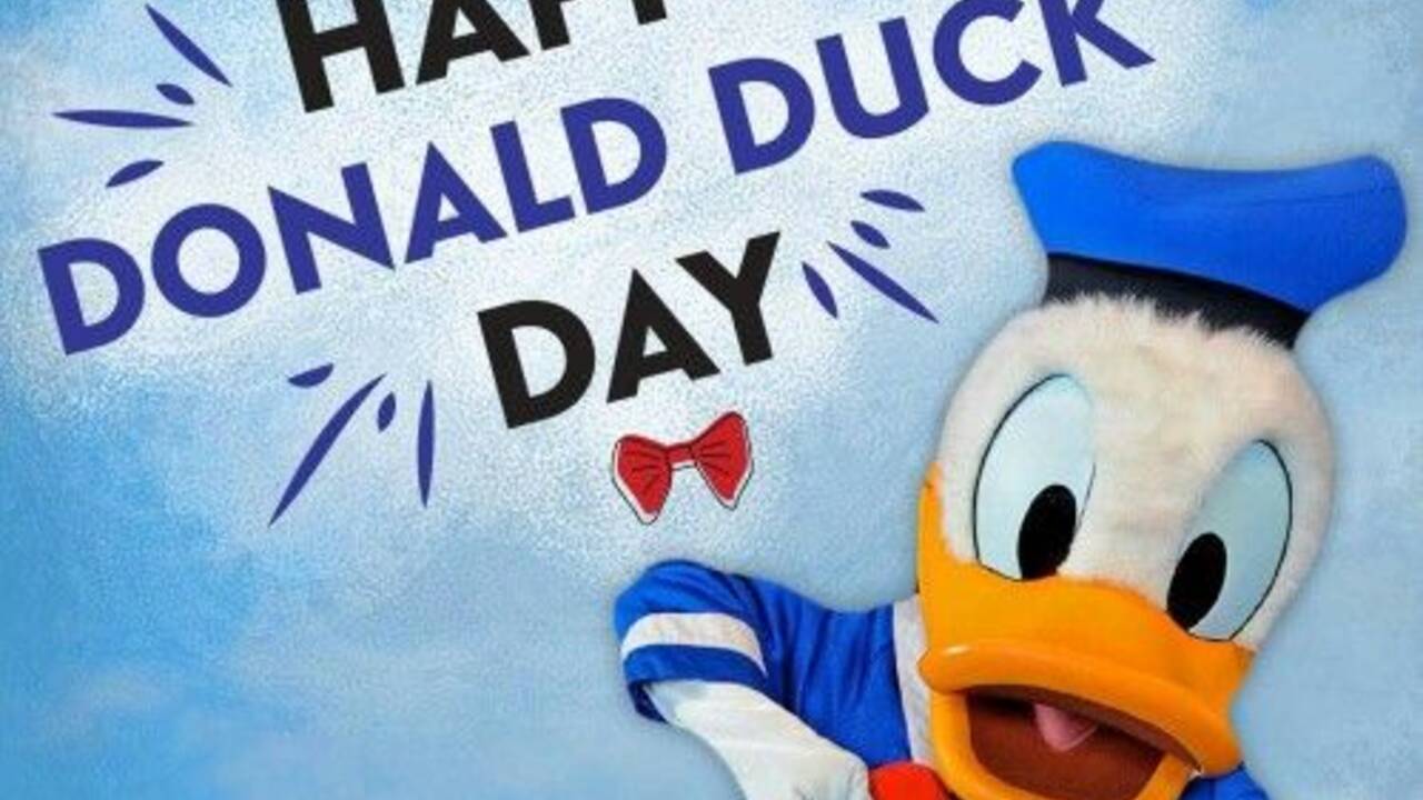 Duck Day June 9, Happy 89th Birthday Donald Duck!