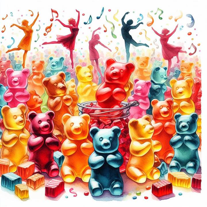 How Gummy Bears Were Originally Called “Dancing Bears”