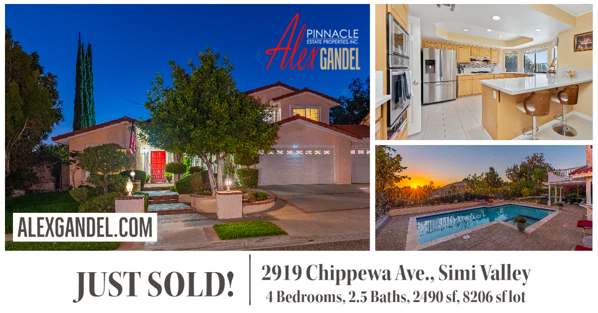 JUST SOLD! Simi Valley Pool Home in Indian Hills