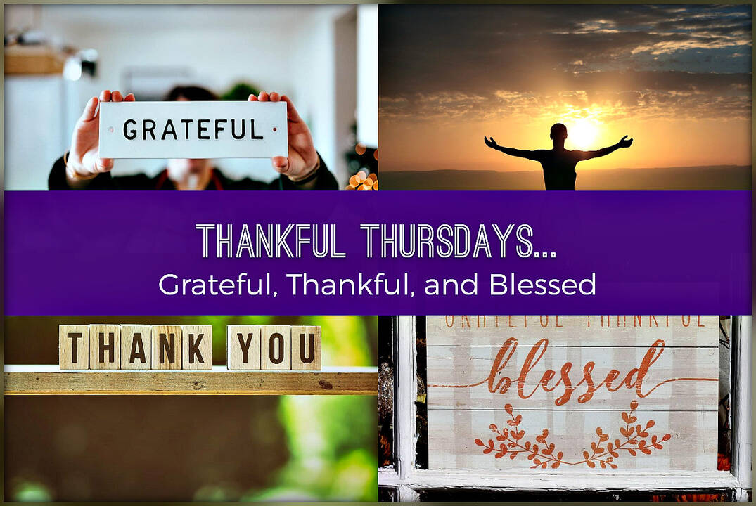 Thankful Thursdays…Grateful For Your Time