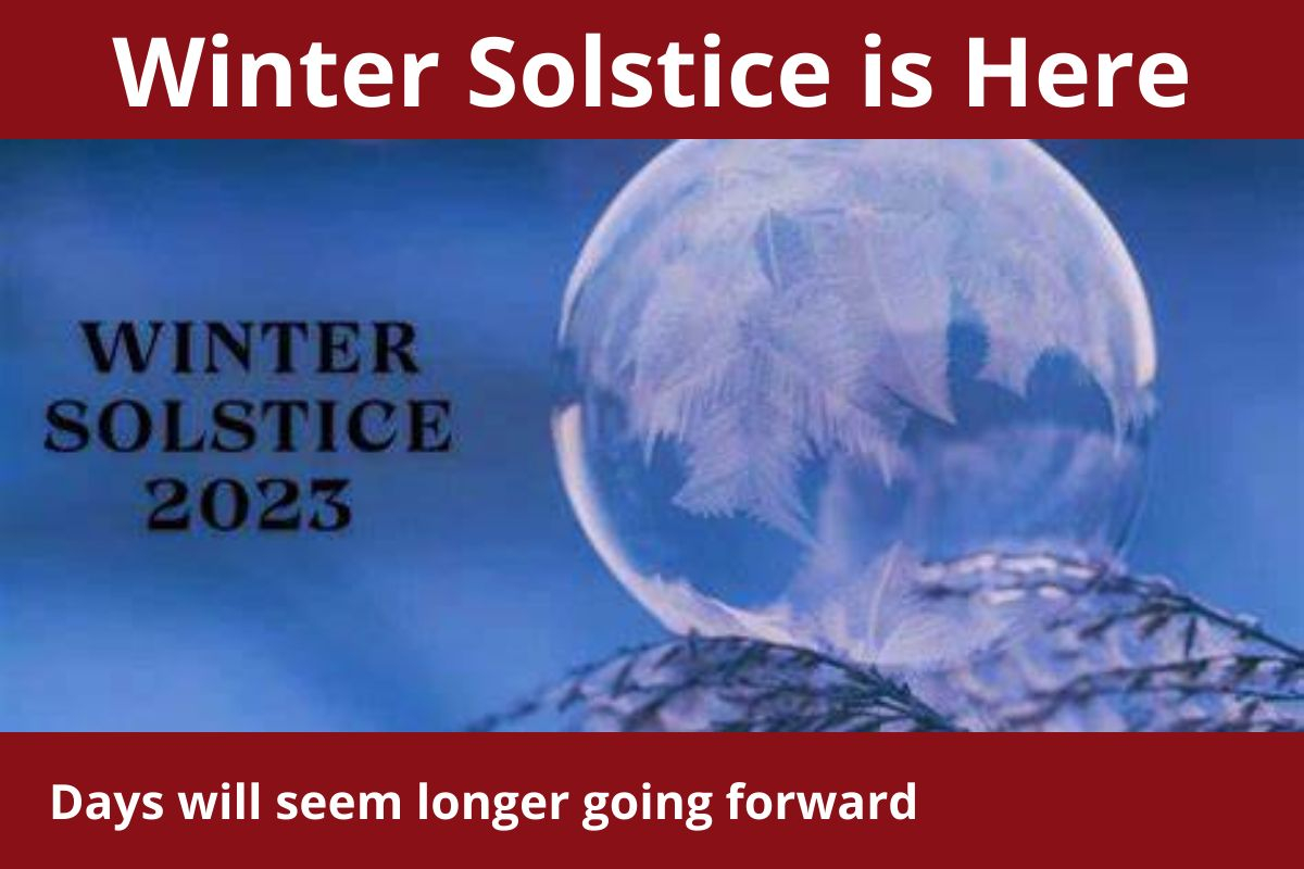 The Winter Solstice is Here!