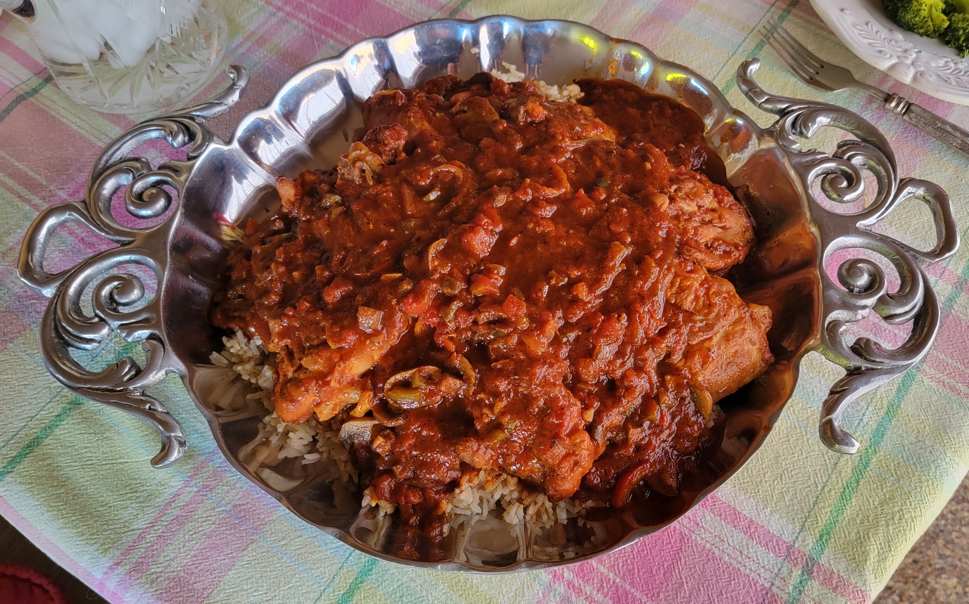 Paul Prudhomme's Chicken Cacciatore