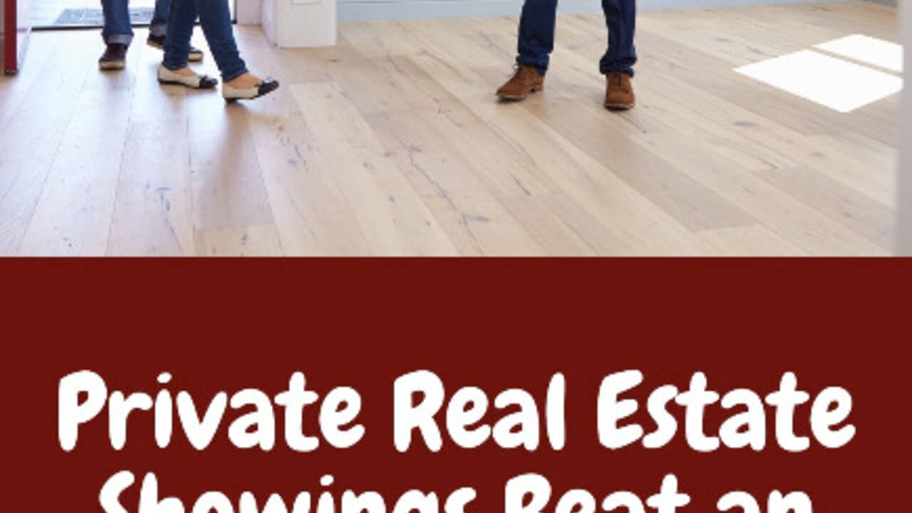 Real Estate Showings vs. An Open House