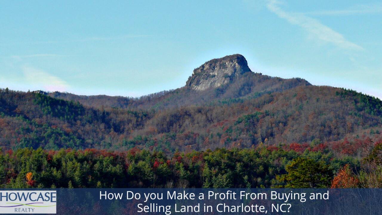 How Do you Make a Profit From Buying and Selling Land i