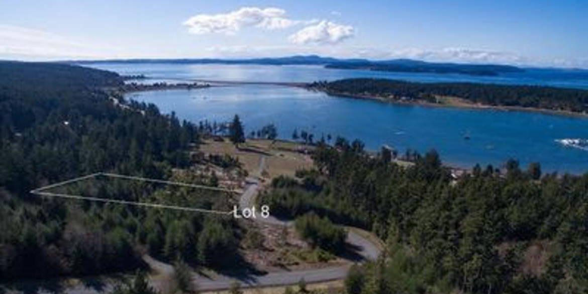 Lopez Island Lot Overlooks Fisherman's Bay