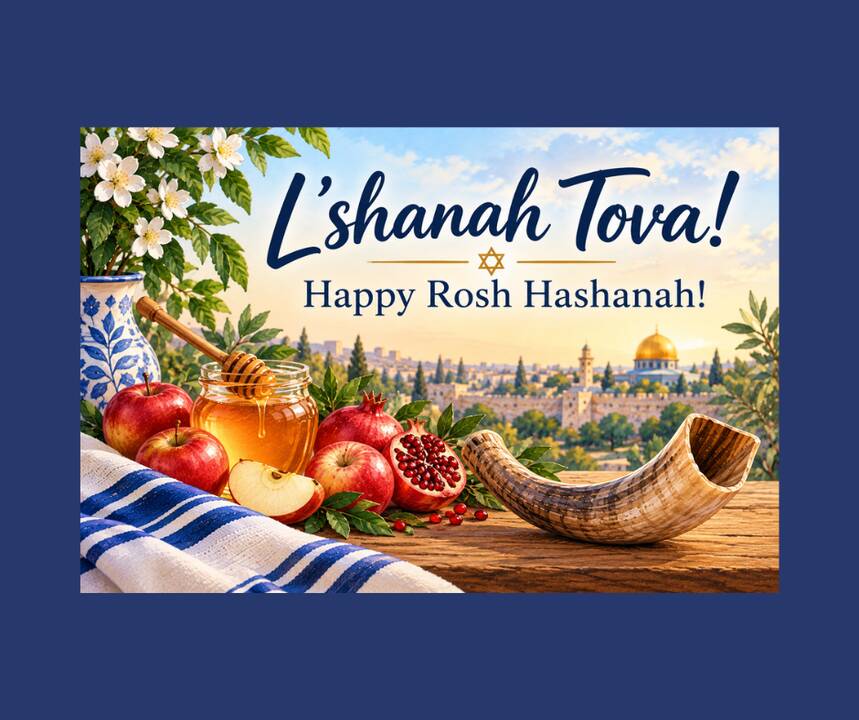 5787 Begins—wishing You A Happy And Sweet Rosh Hashanah