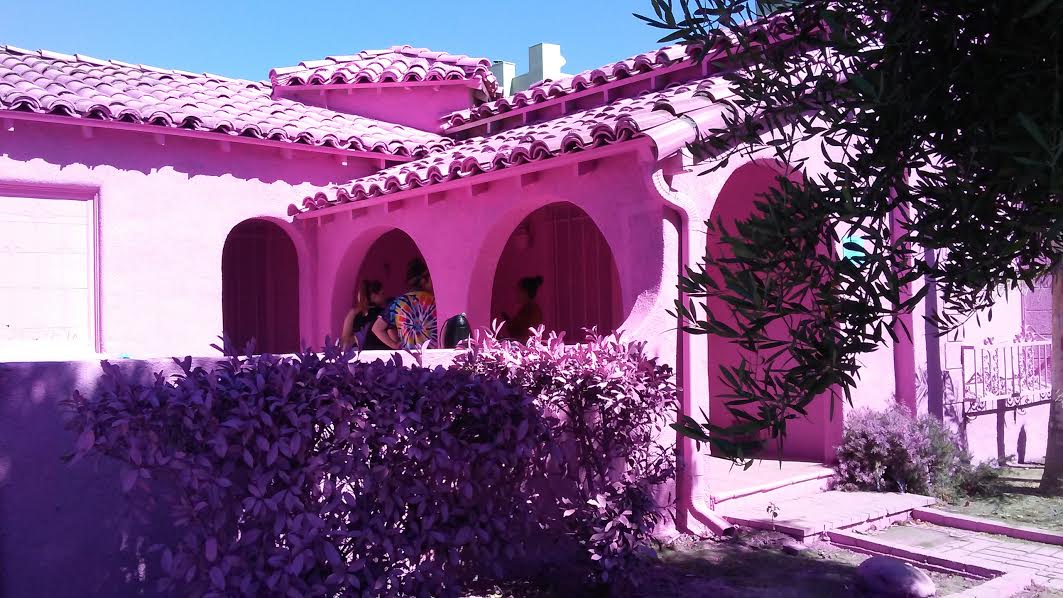 Pink Houses in Los Angeles