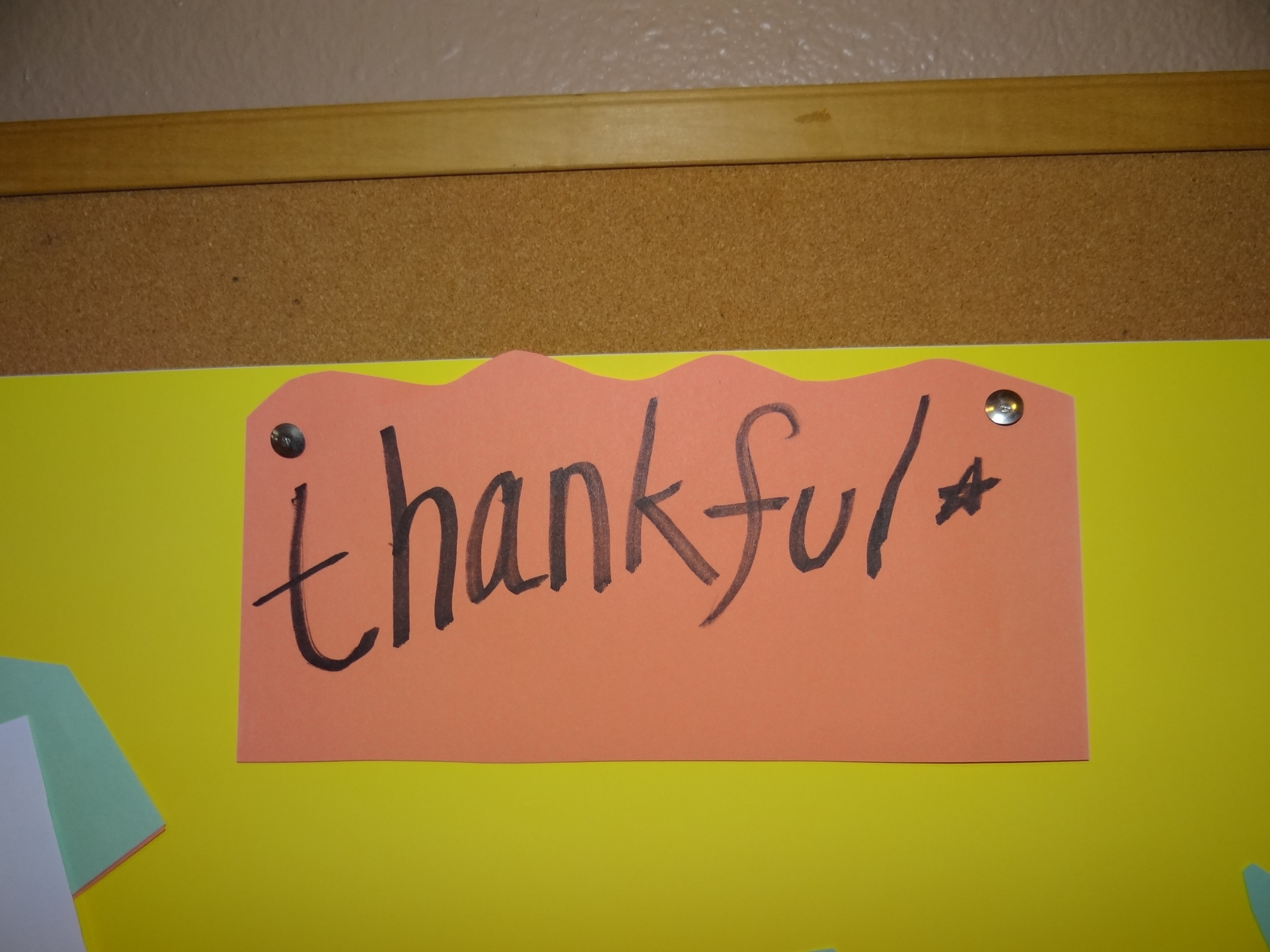 Our Grateful Board for Thanksgiving