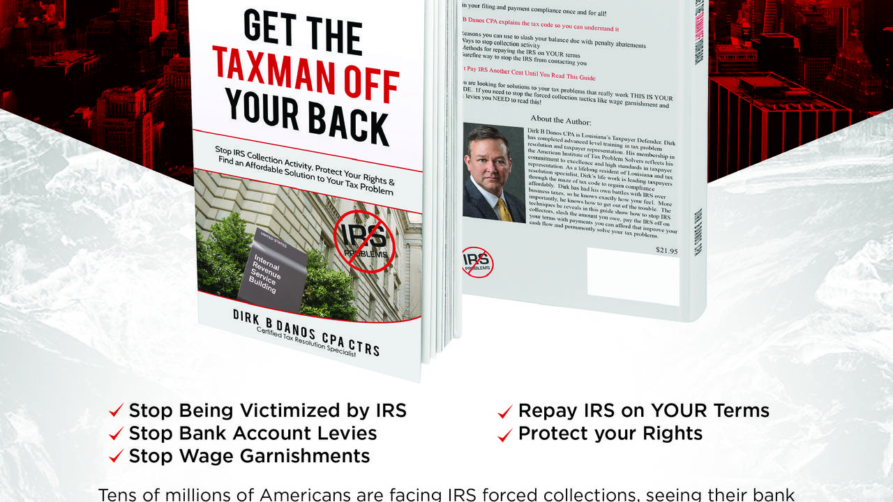 If you owe IRS back taxes Read my book...