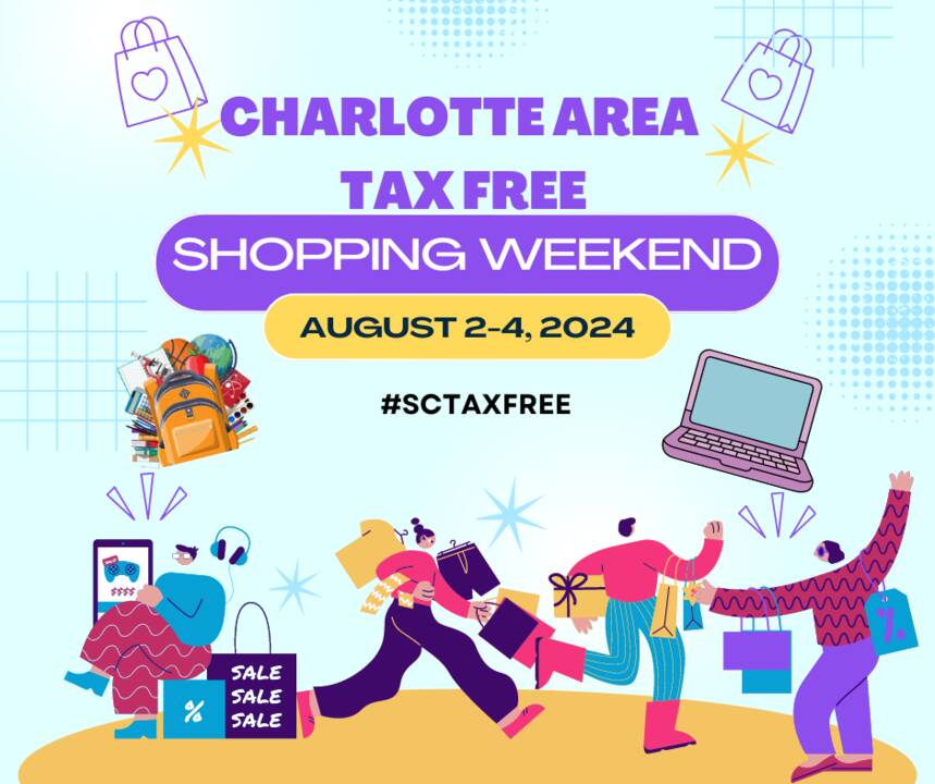Tax Free Shopping Weekend In Charlotte Area: August 2-4