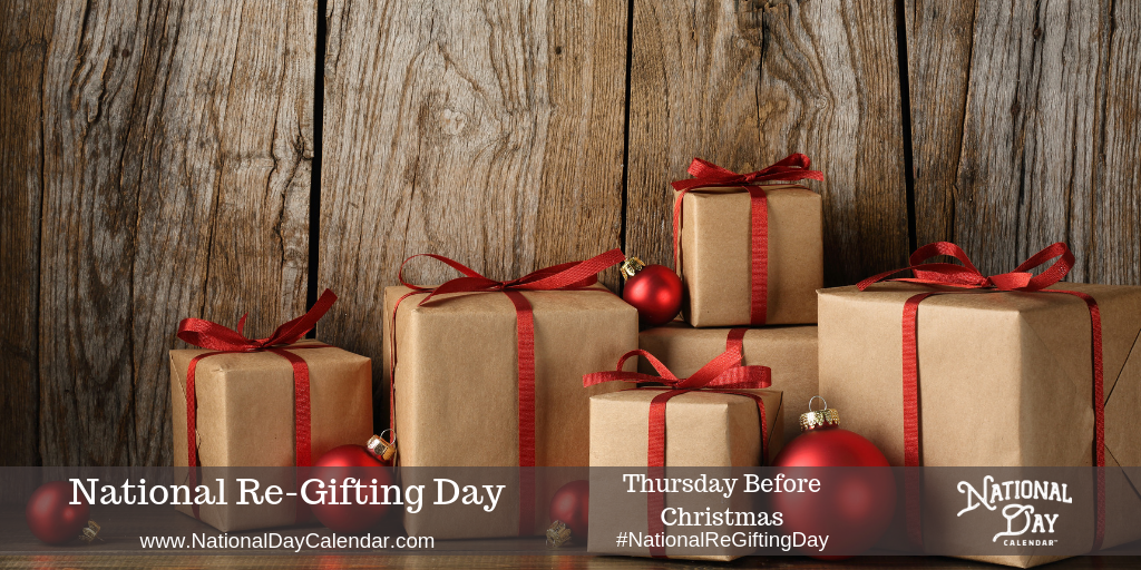 Recycle Past Presents Dec. 20 National Re-Gifting Day
