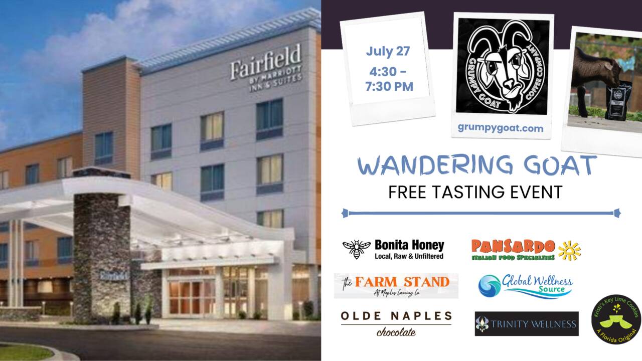 Wandering Goat tasting event @ Fairfield by Marriott