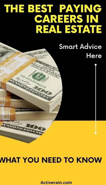 The Best Paying Jobs in Real Estate