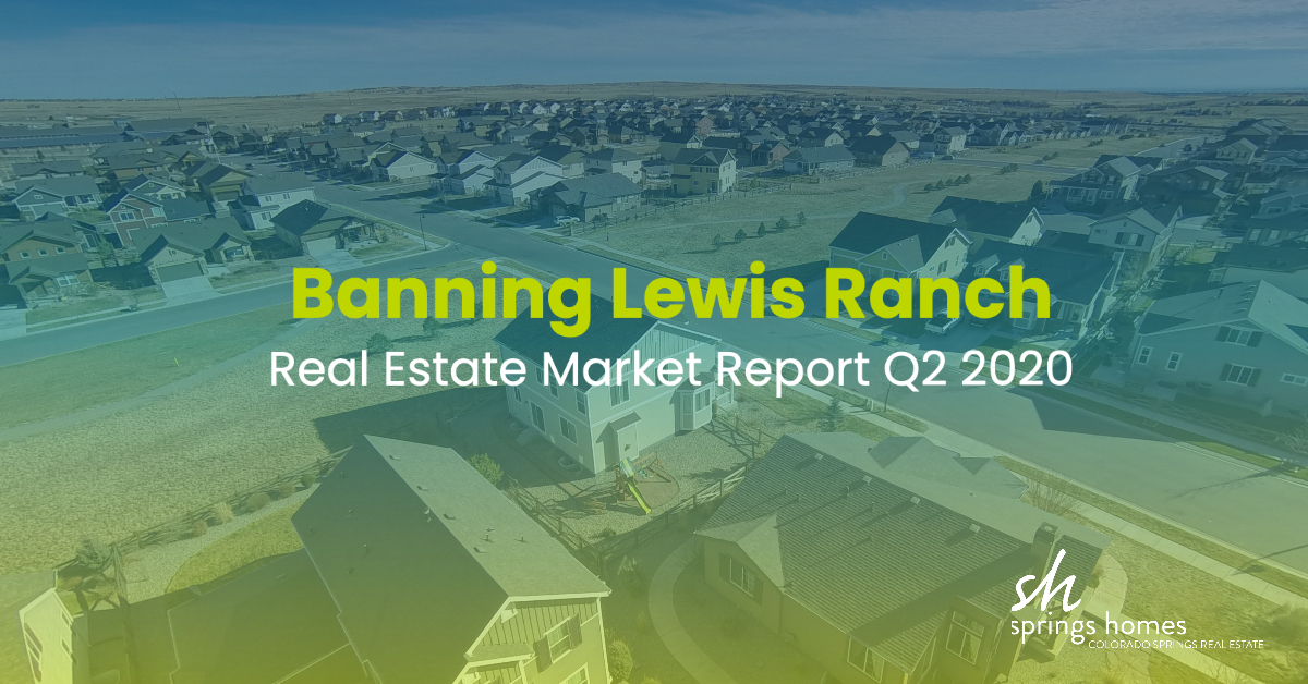 Banning Lewis Ranch, Real Estate Market Report, Q2 2020