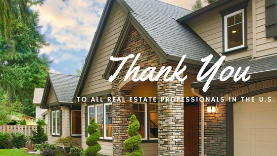 Thankful Thursday: Thank you REALTORS and Real Estate P