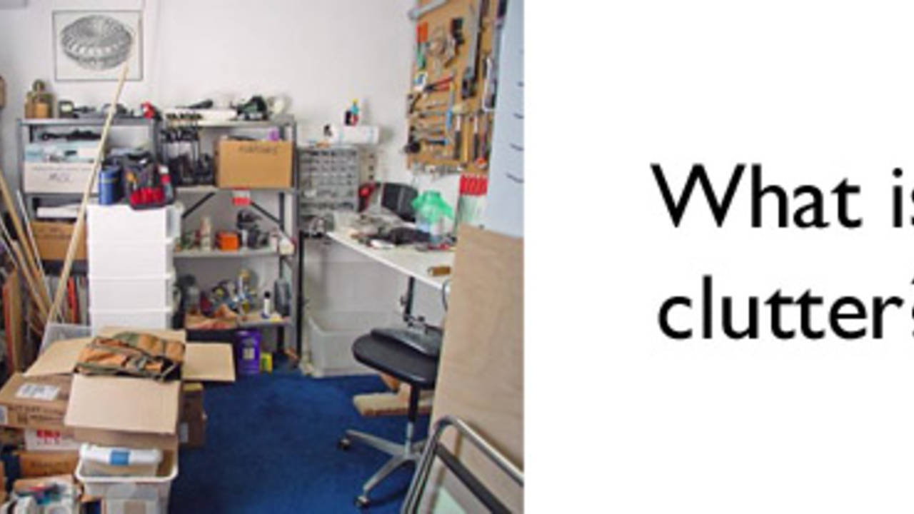 Clutter Control-Putting your home on a Diet