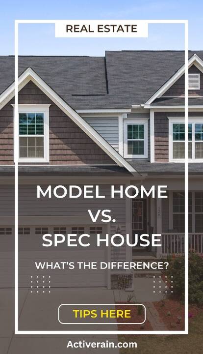 Model Home vs. Spec House: How Do They Differ?