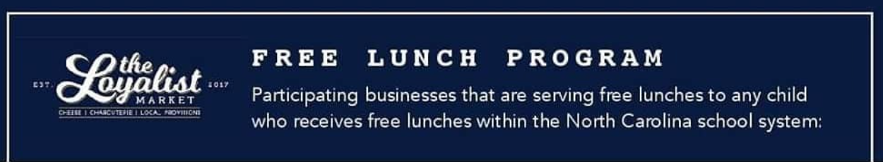 Free Lunch Program For Charlotte-Mecklenburg Students