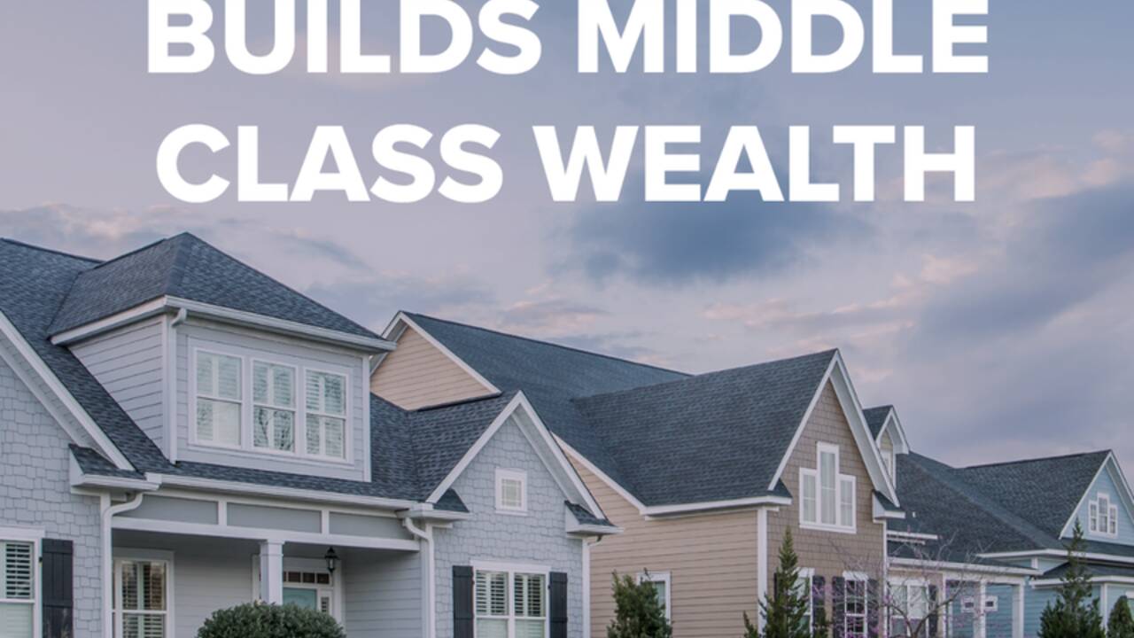 Homeownership Builds Middle Class Wealth