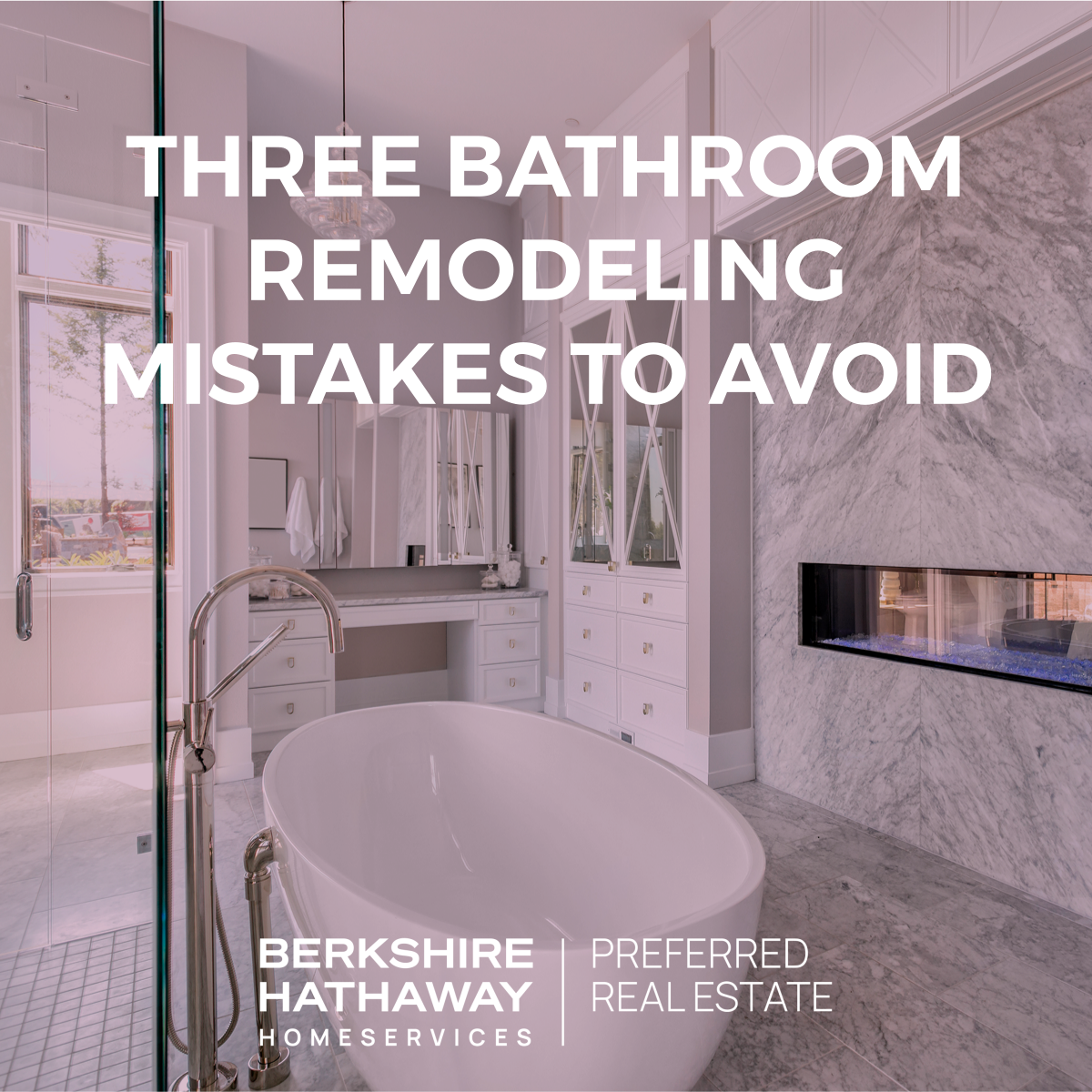 Three Bathroom Remodeling Mistakes to Avoid