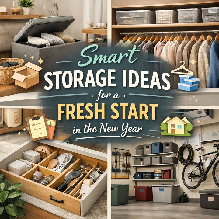 Smart Storage Ideas for a Fresh Start in the New Year